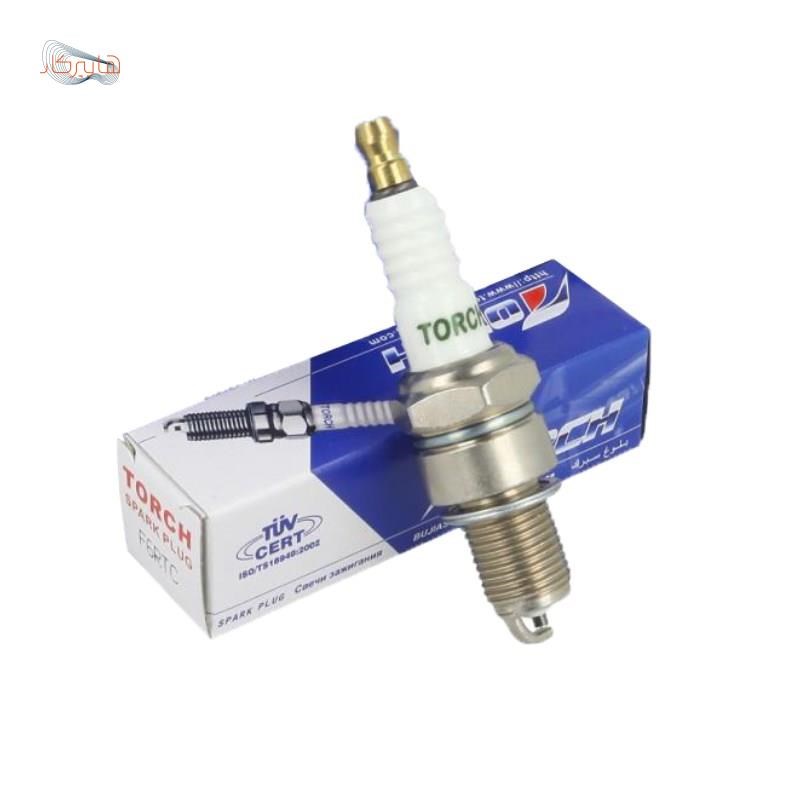 شمع موتور TORCH پایه کوتاه تک پلاتین مناسب خودرو پژو 405-سمند معمولی-EF7-پراید یورو2-پژو206 تیپ2 ...