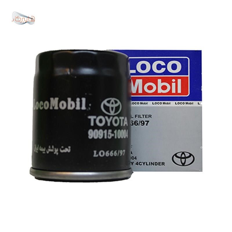 فیلتر روغن LOCO MOBIL مناسب خودرو تویوتا با کد فنی 90915YZZJ2 و ...