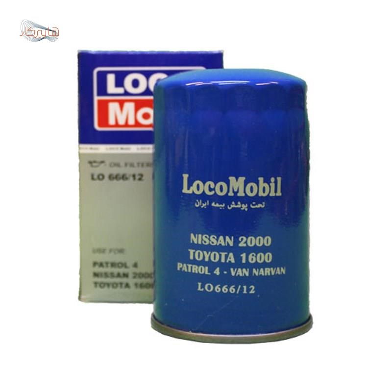هایپرکار | مشخصات، قیمت و خرید فیلتر روغن LOCO MOBIL مناسب خودرو نیسان ...