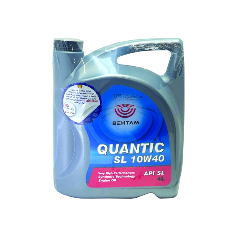 روغن موتور بهتام 10W40 SL QUANTIC چهار لیتری | هایپرکار